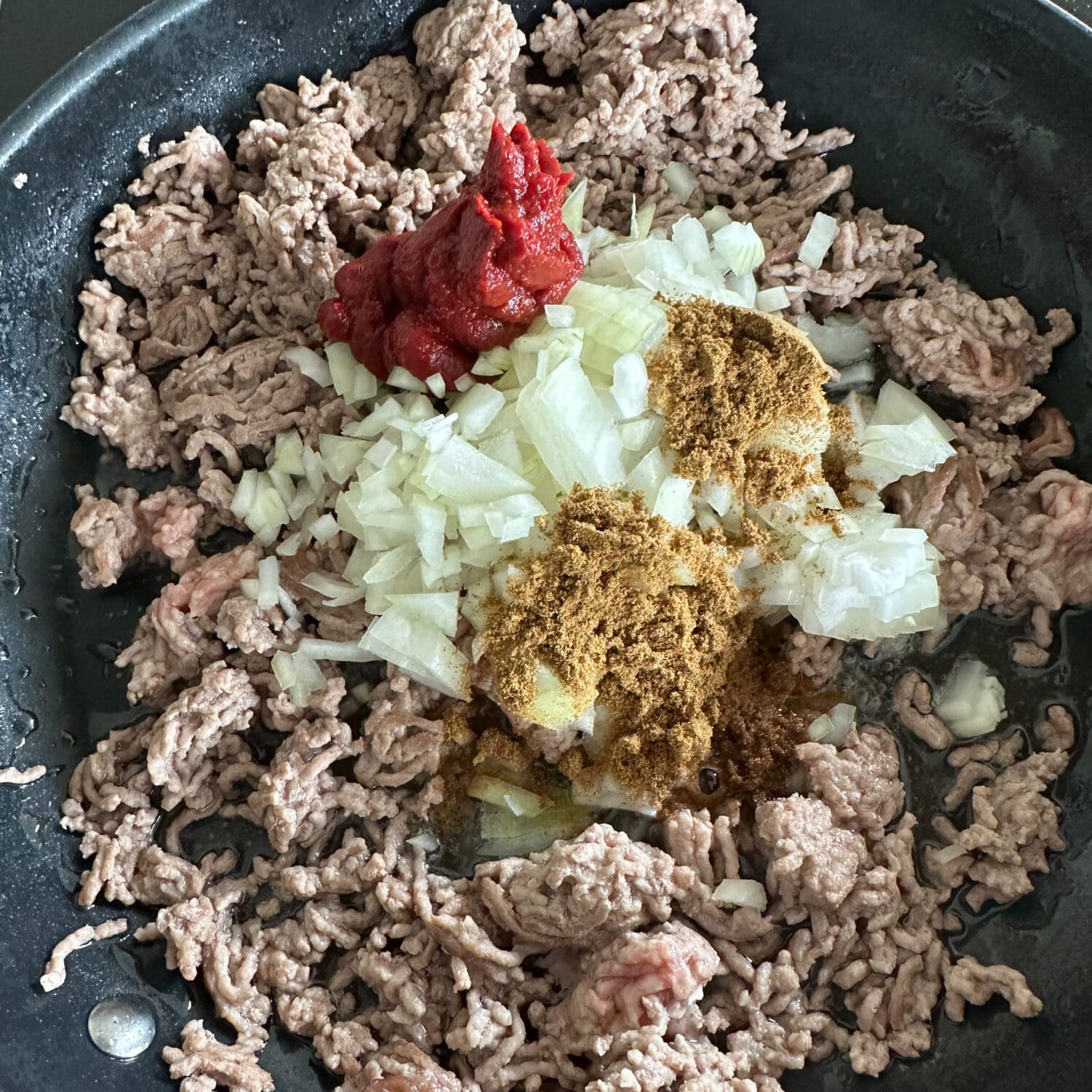 Orientalische Putenhackfleischpfanne - We love Geflügel