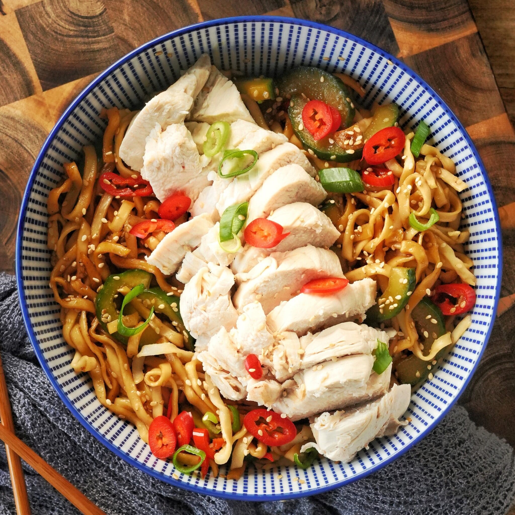 Asiatische Gerichte Mit Hhnchen